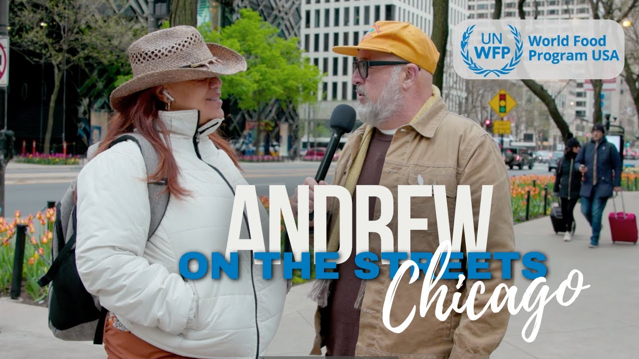 Andrew on the Streets with World Food Program USA - YouTube