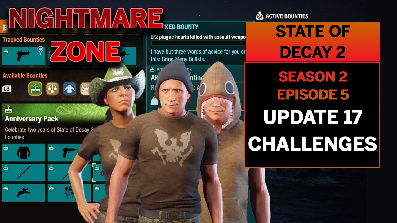 NIGHTMARE ZONE SEASON 2, Episode 5 - ANNIVERSARY UPDATE CHALLENGES ...