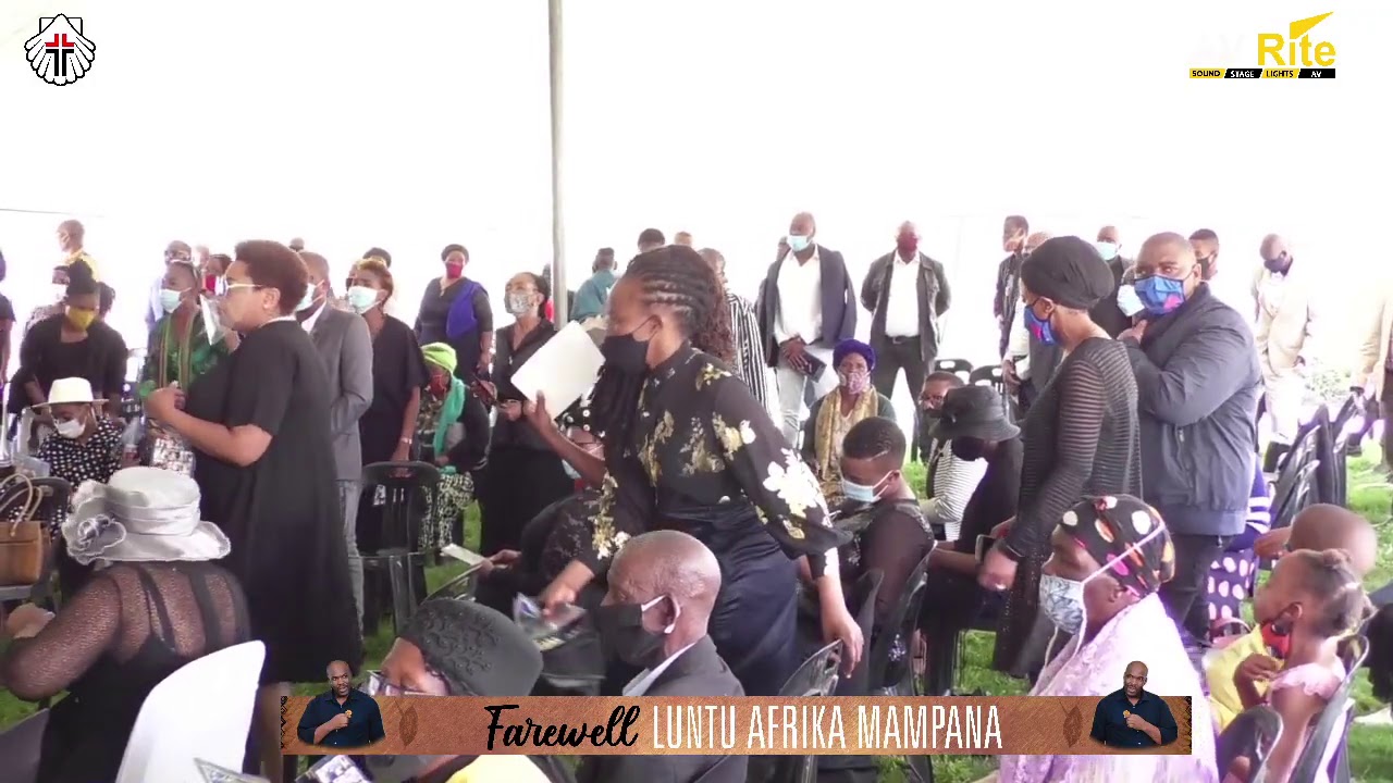 Celebrating The Life Of Luntu Afrika Mampana - YouTube