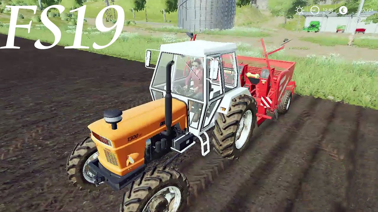 #Farmingsimulator19 #FS19 Potatoes Seeding - YouTube