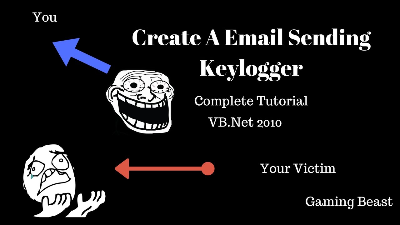 How To Create An Email Sending Keylogger | Visual Basic 2010 | Gaming Beast - YouTube