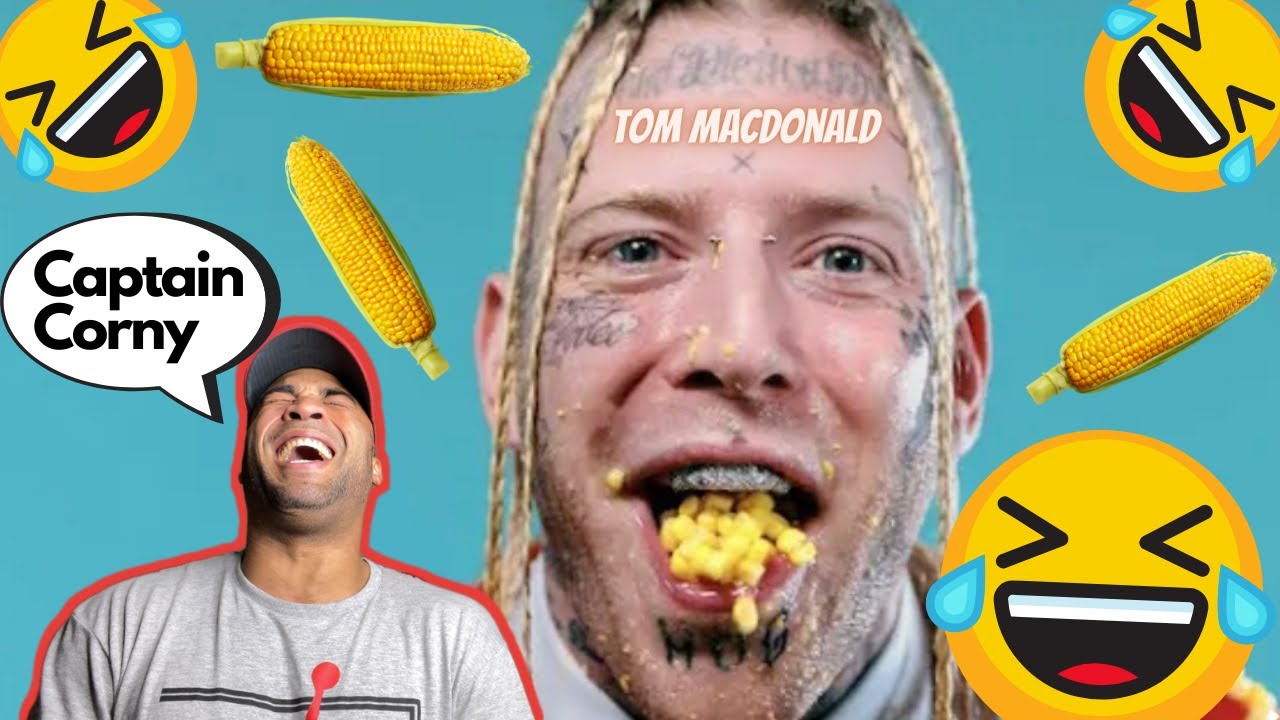 Captain Corny Tom MacDonald - "Im Corny" (TOM MACDONALD DISS) Reaction ...