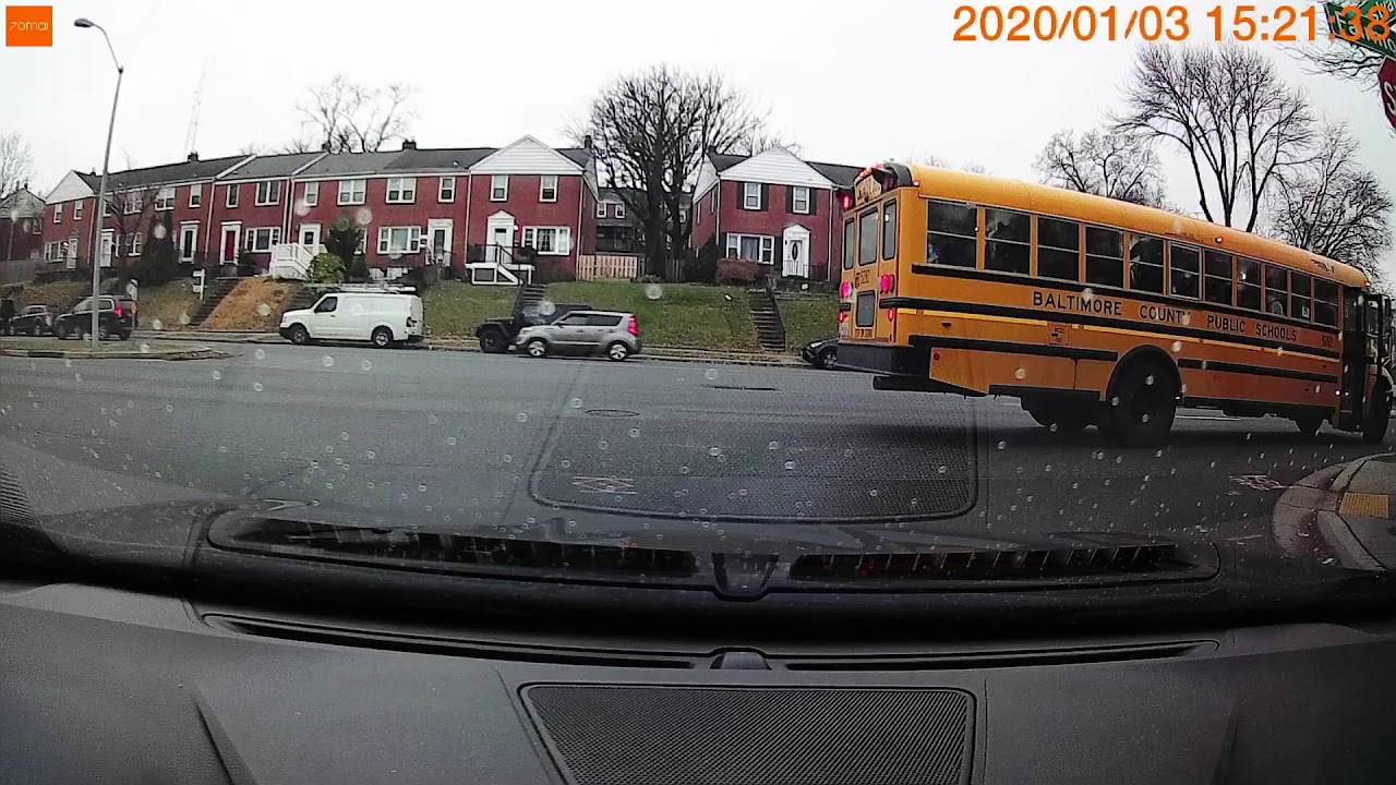 Driver fails to stop for bus. - YouTube