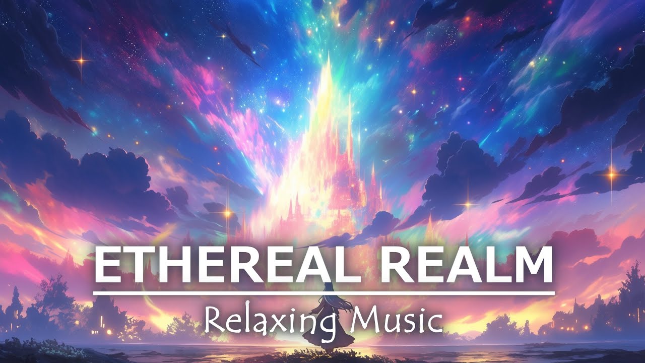 Ethereal Realm - A Journey to the Enchanted Castle Under a Celestial ...