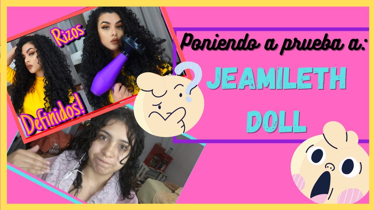 Rutina para Rizos 2C// Desmintiendo a Jeamileth Doll???/Rizos definidos ...