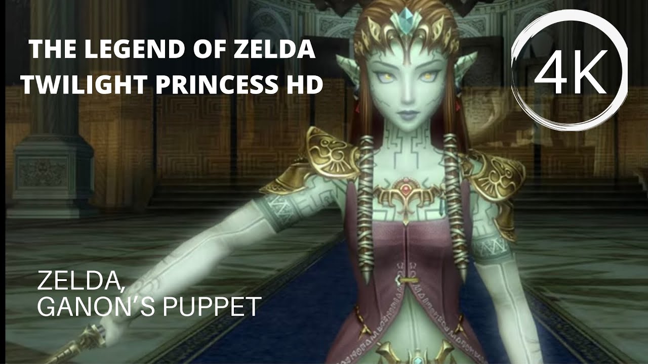 The Legend of Zelda: Twilight Princess - Zelda, Ganon’s Puppet (4K ...