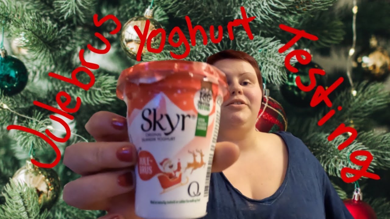 Tester julebrus yoghurt - YouTube