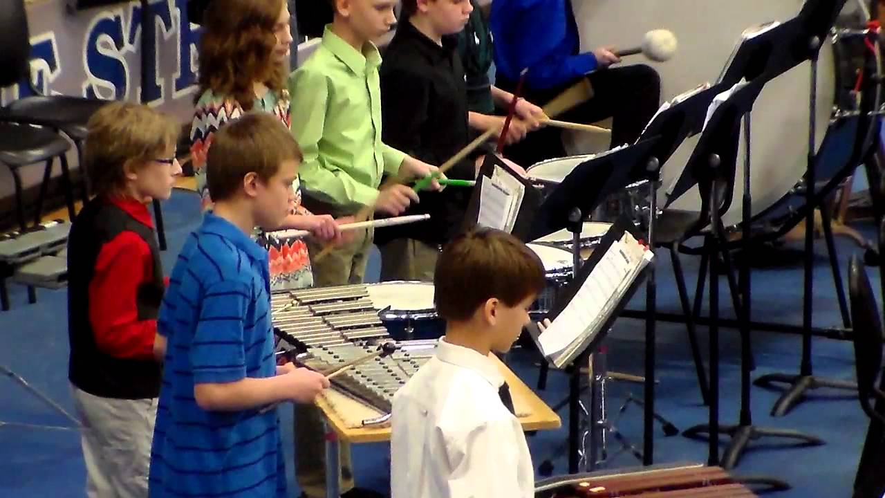 Dillon 6th Grade band concert 4th song - YouTube