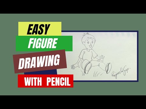 Easy figure drawing for beginners - YouTube