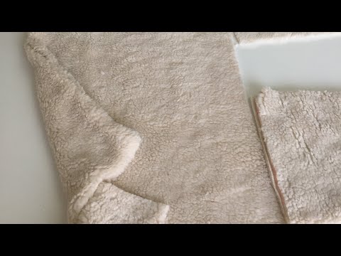 pratik büyük beden peluş manto kesimi plush coat cut with the most practical expression#oversize