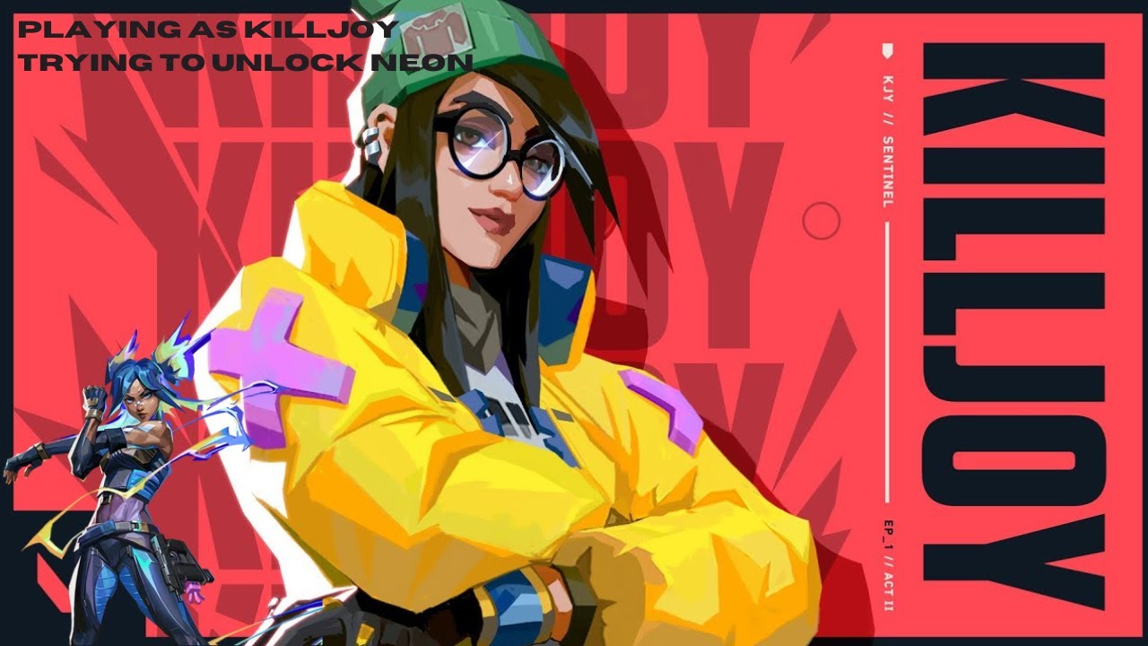 playing as Killjoy to unlock Neon - YouTube