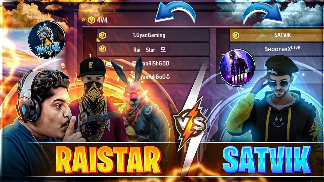 RAISTAR IS BACK.....|| RAISTAR Vs SATVIK || BEST CLUCE MOMENTS ...