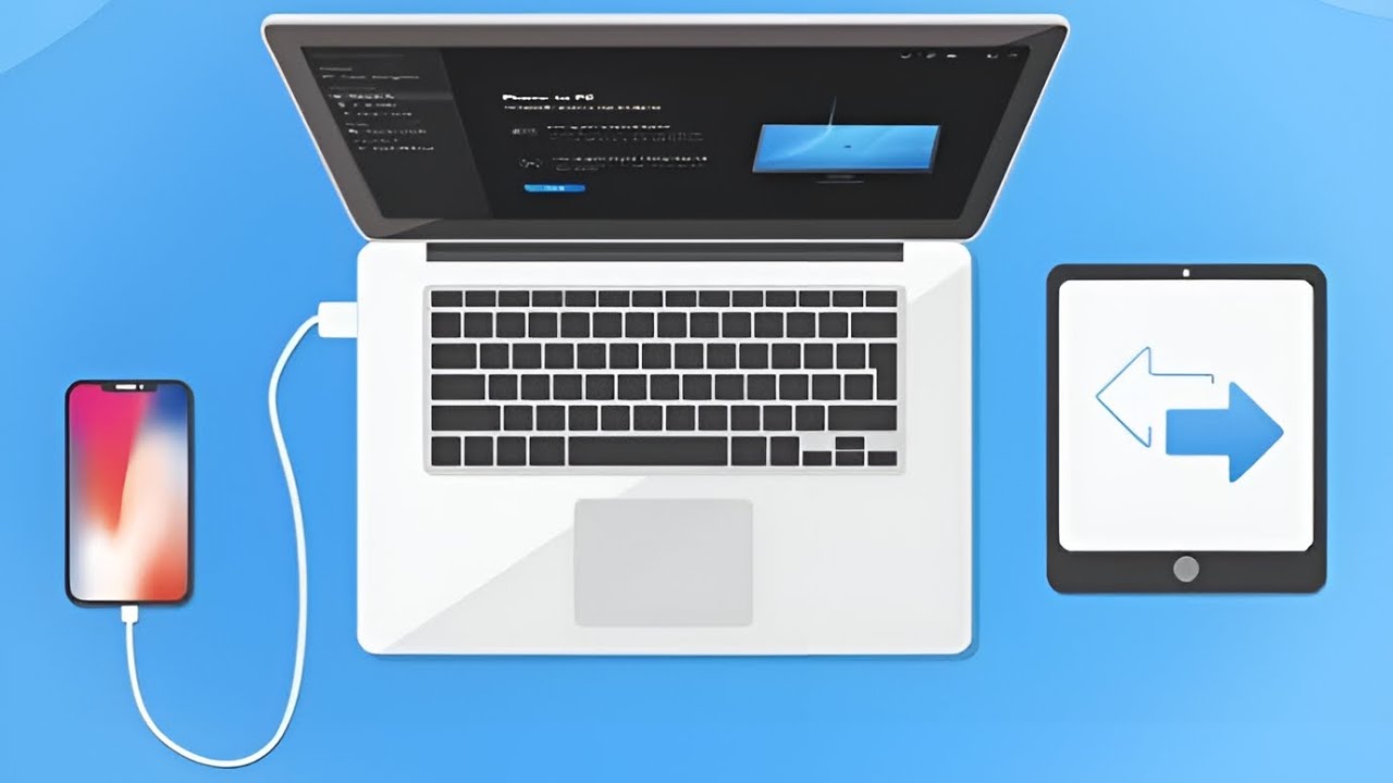 How to Transfer Data from iPhone to Computer - YouTube
