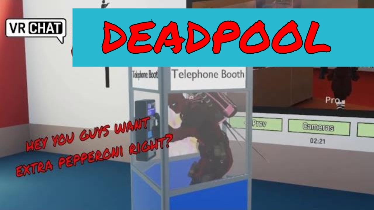 vrchat deadpool in prop hunt - YouTube