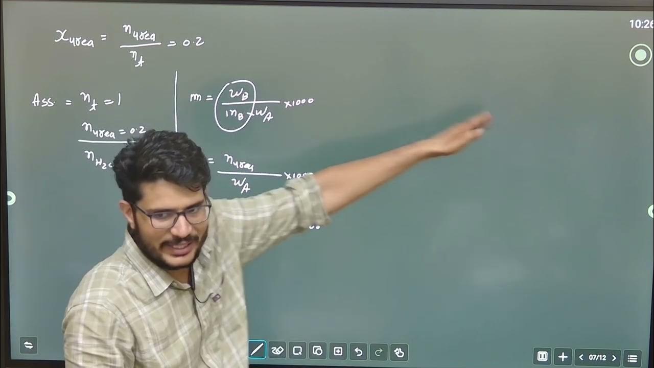 Lec.14 | Q& A for concentration terms #chemistryclass11 #concentrationterms #neet #jee #mole ...