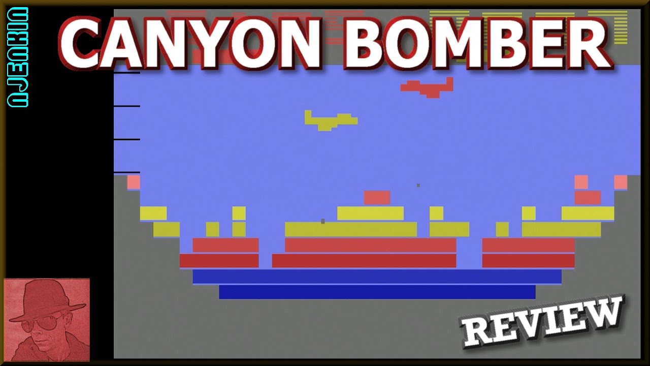 Canyon Bomber - on the Atari 2600 - with Commentary - YouTube