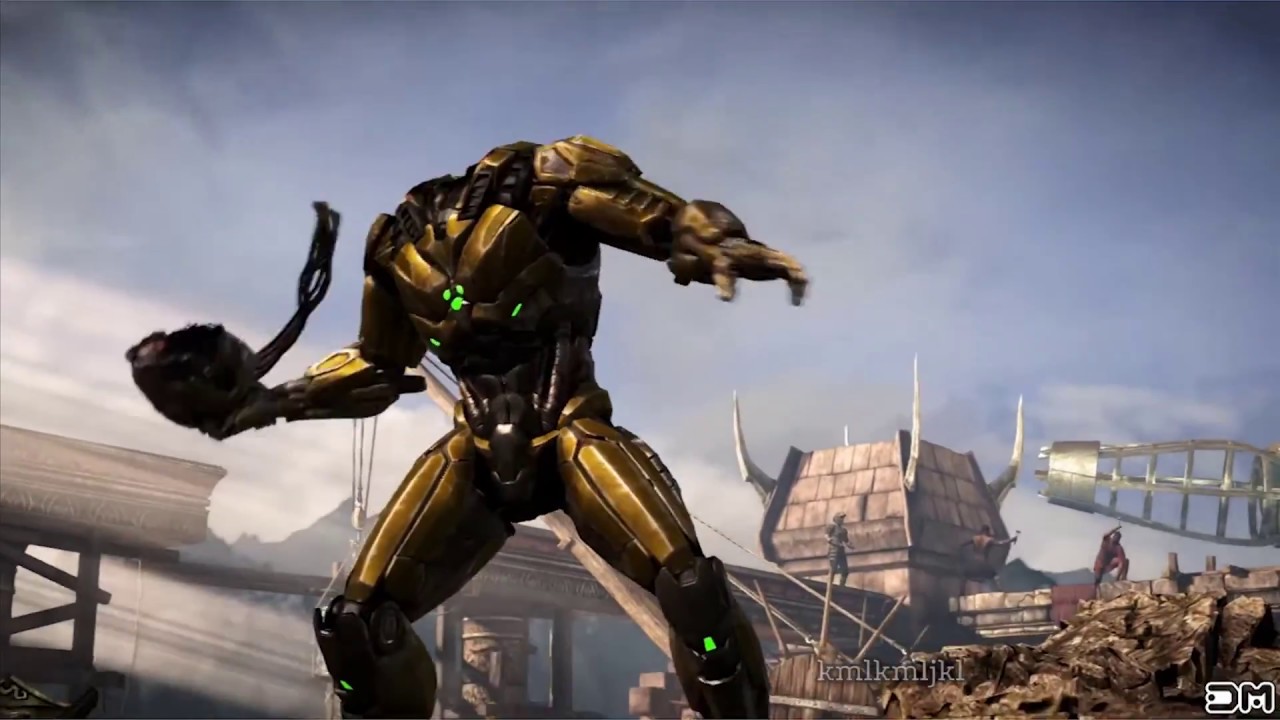Triborg head attack - YouTube