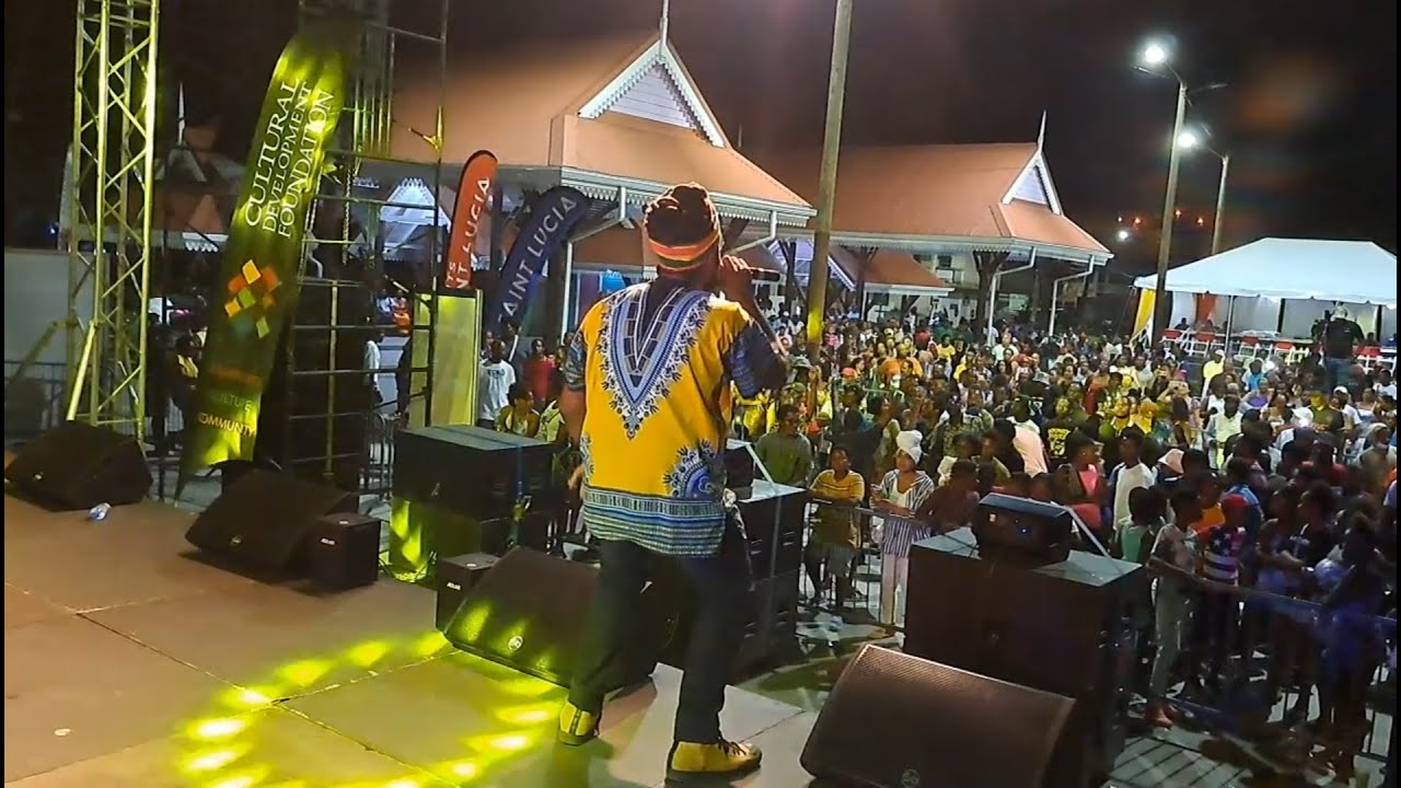 Natty Conqueror - LIVE in Soufriere - Emancipation Celebration (August ...