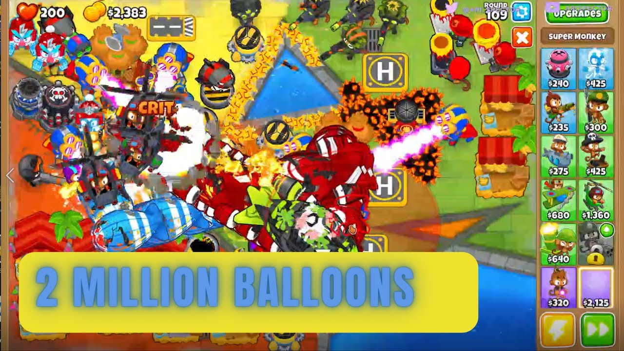 popping two million balloons in Bloons TD6 - FULL VOD - YouTube