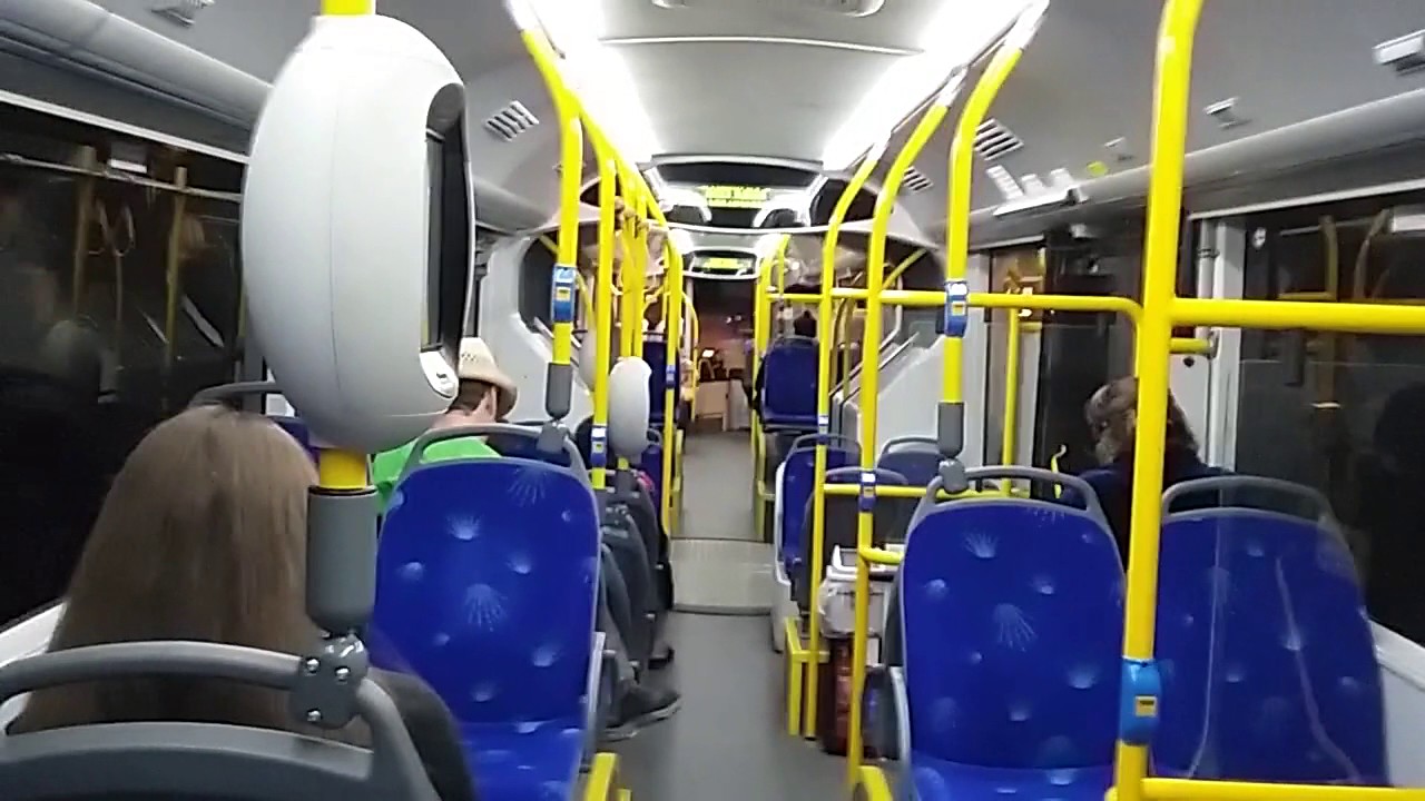 Egged Bus Cooperative new MAN NG363F bus ride 6.11.16 - YouTube