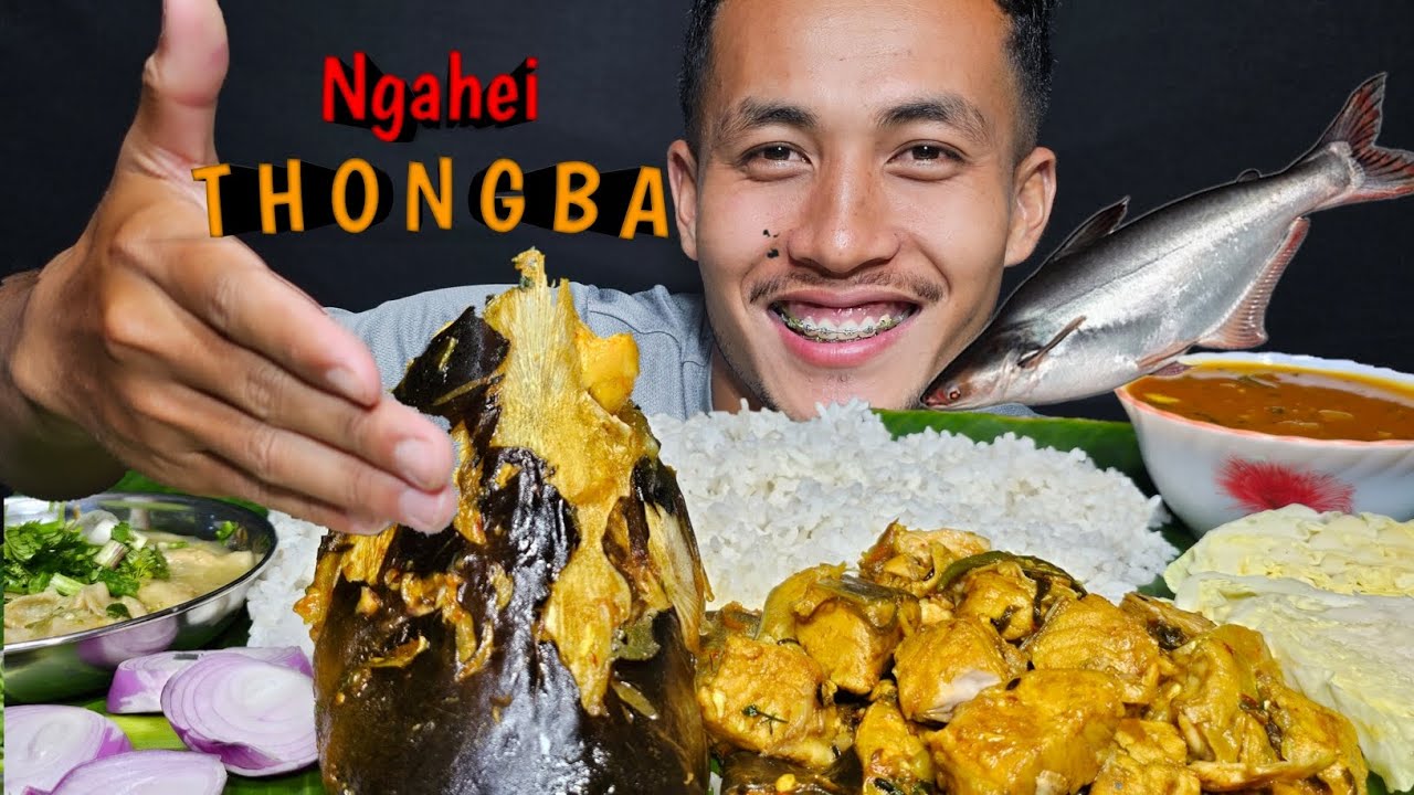 Ngahei thongba(PANGASIUS)🤤|| Fermented Bamboo shoot(Soibum Eromba)🔥 ...