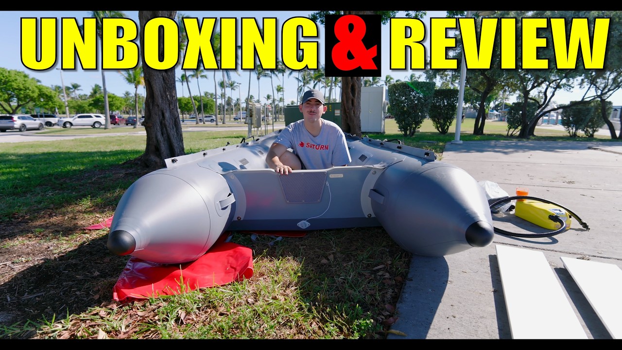🔥Unboxing Saturn SD365 12' Heavy Duty Inflatable Boat | Full Review ...