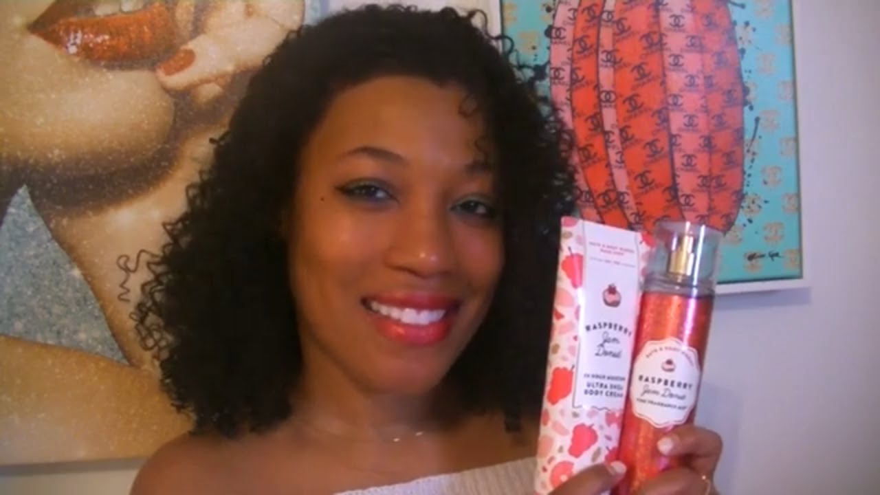 Bath and Body Works Raspberry Jam Donut Review! Bake Shop Collection ...