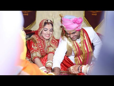 Beautiful rajput couples performing rituals - YouTube