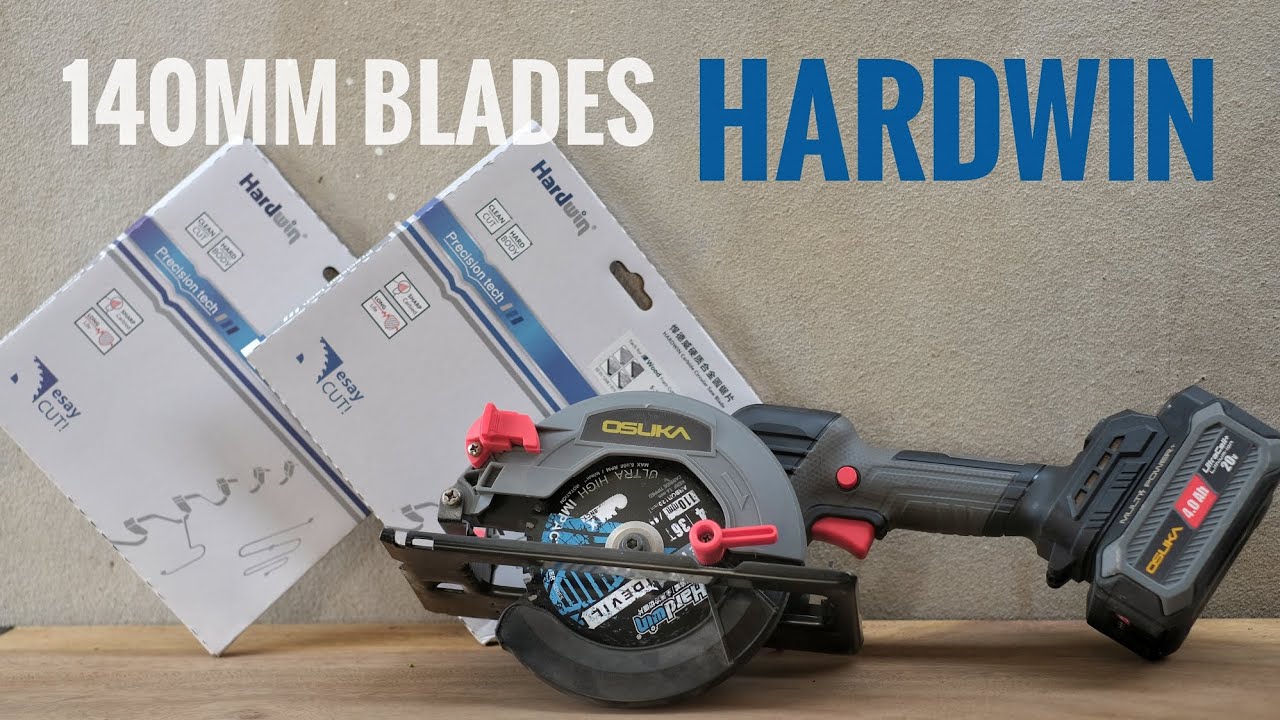 ใบเลื่อย Hardwin 140mm, 5-1/2" - YouTube