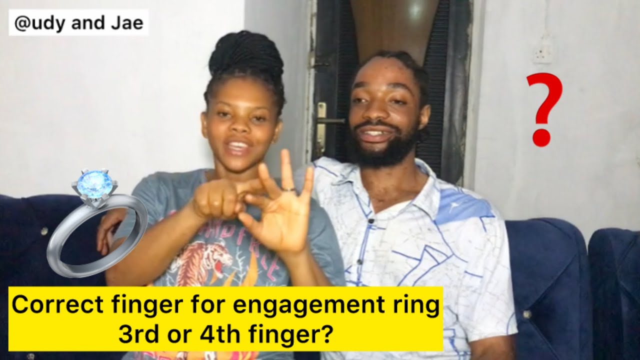Which finger is correct to put engagement/ proposal ring on?3rd or 4th ...