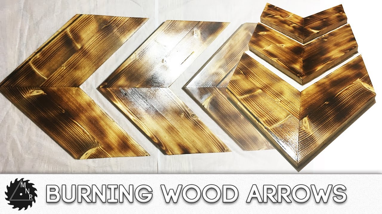 Burning Wood Arrows - YouTube