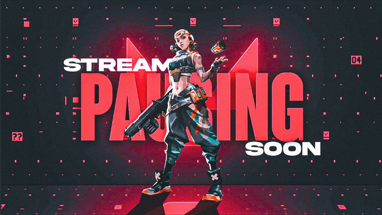 "FREE TO USE STREAM PAUSING OVERLAY" 1080p VIDEO QUALITY... - YouTube