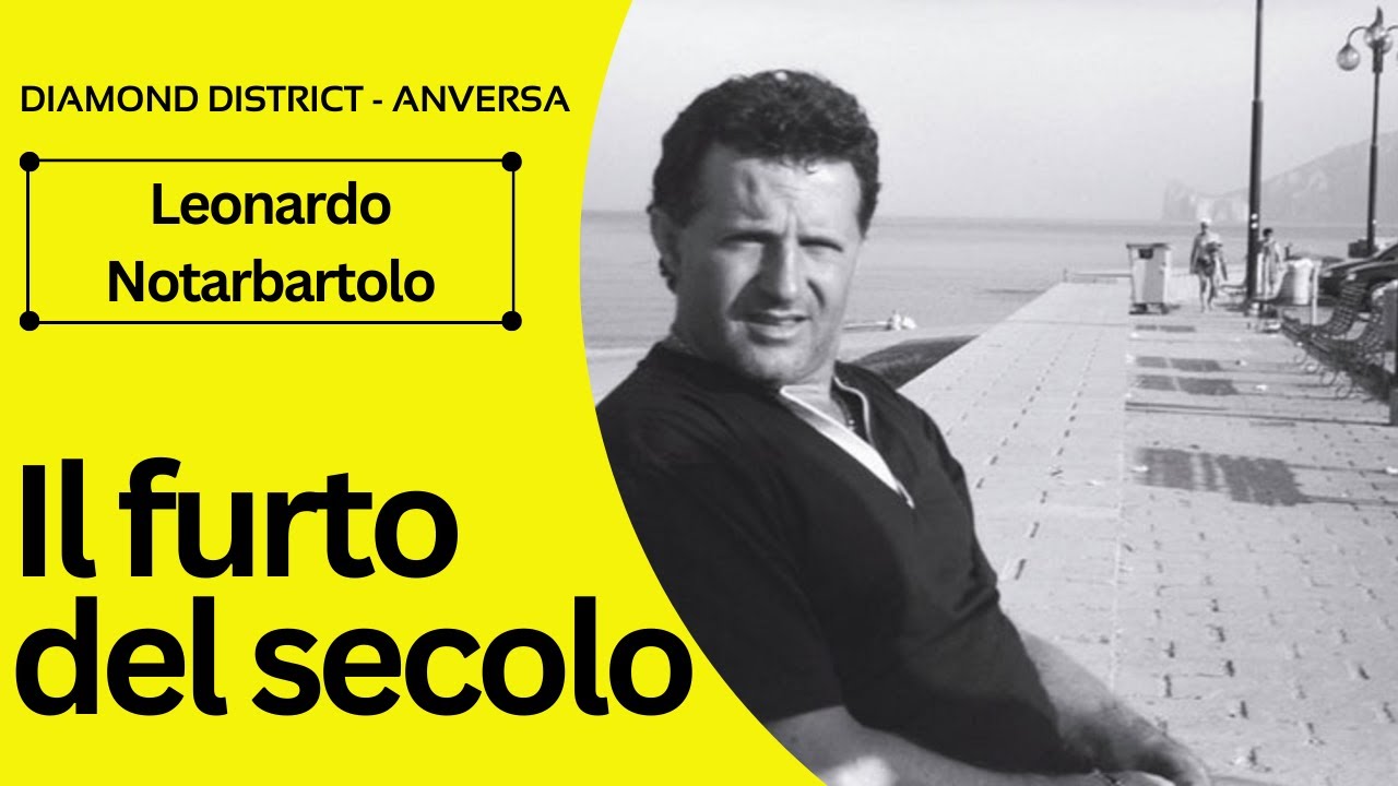 🎩🚔 Il Colpo di Diamanti: Arresto di Leonardo Notarbartolo a Anversa 💎 ...