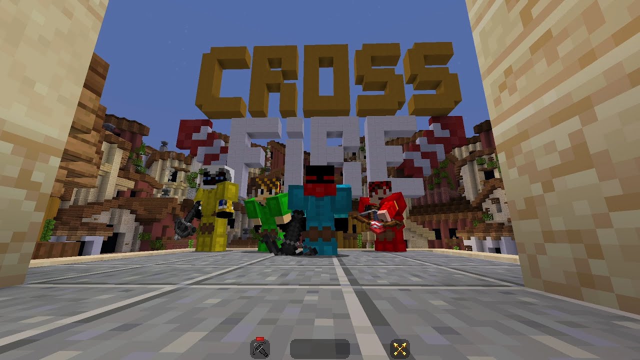 "Best Minecraft Shooting Mini Game" - YouTube