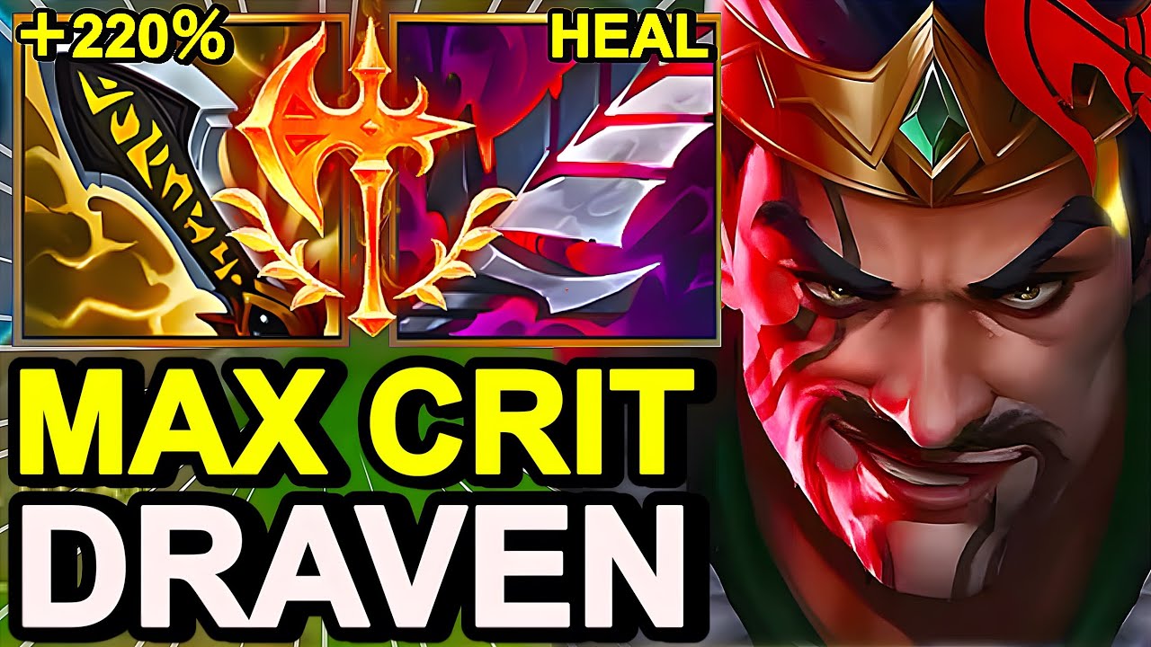 Wild Rift China Draven Adc - MAX DAMAGE DRAVEN BUILD RUNES - Challenger ...