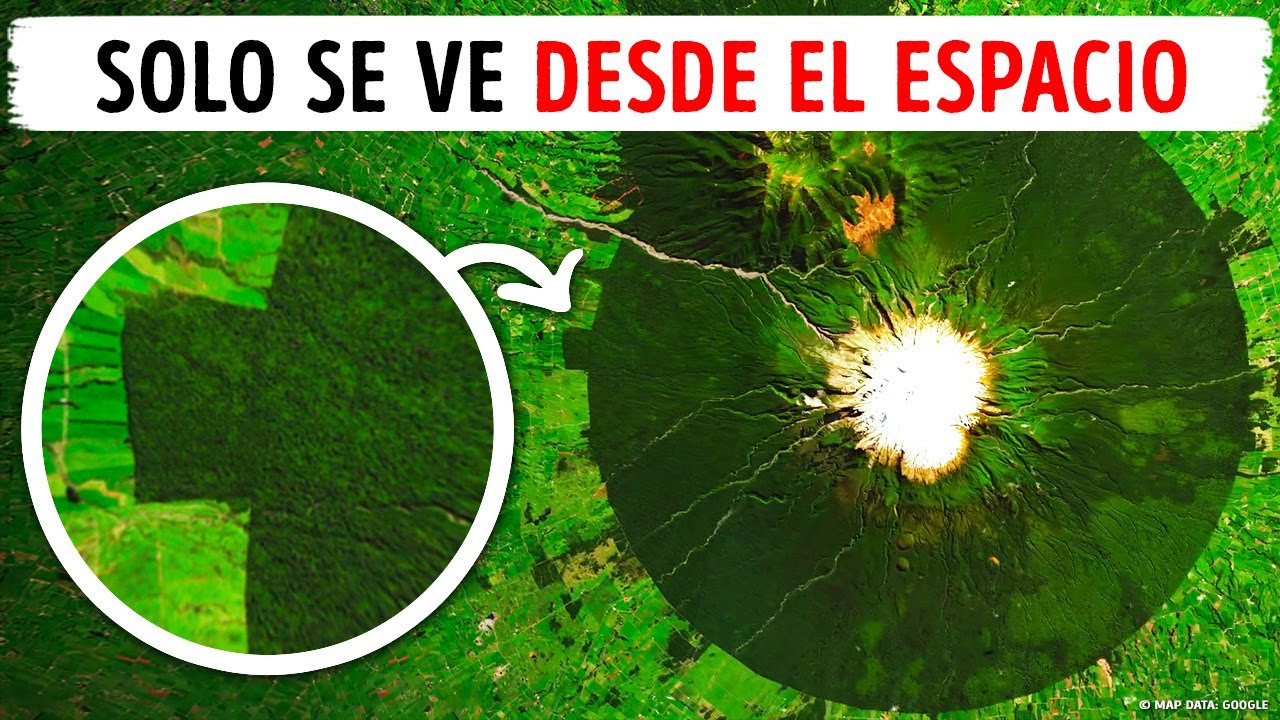 Bosque circular perfecto que solo puede verse desde el espacio - YouTube