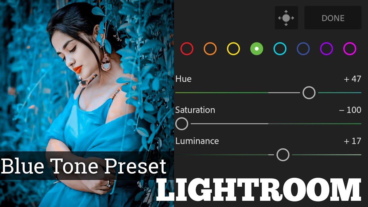 Lightroom Blue Tone Preset Dawnload Free || Lightroom Photo Editing ...