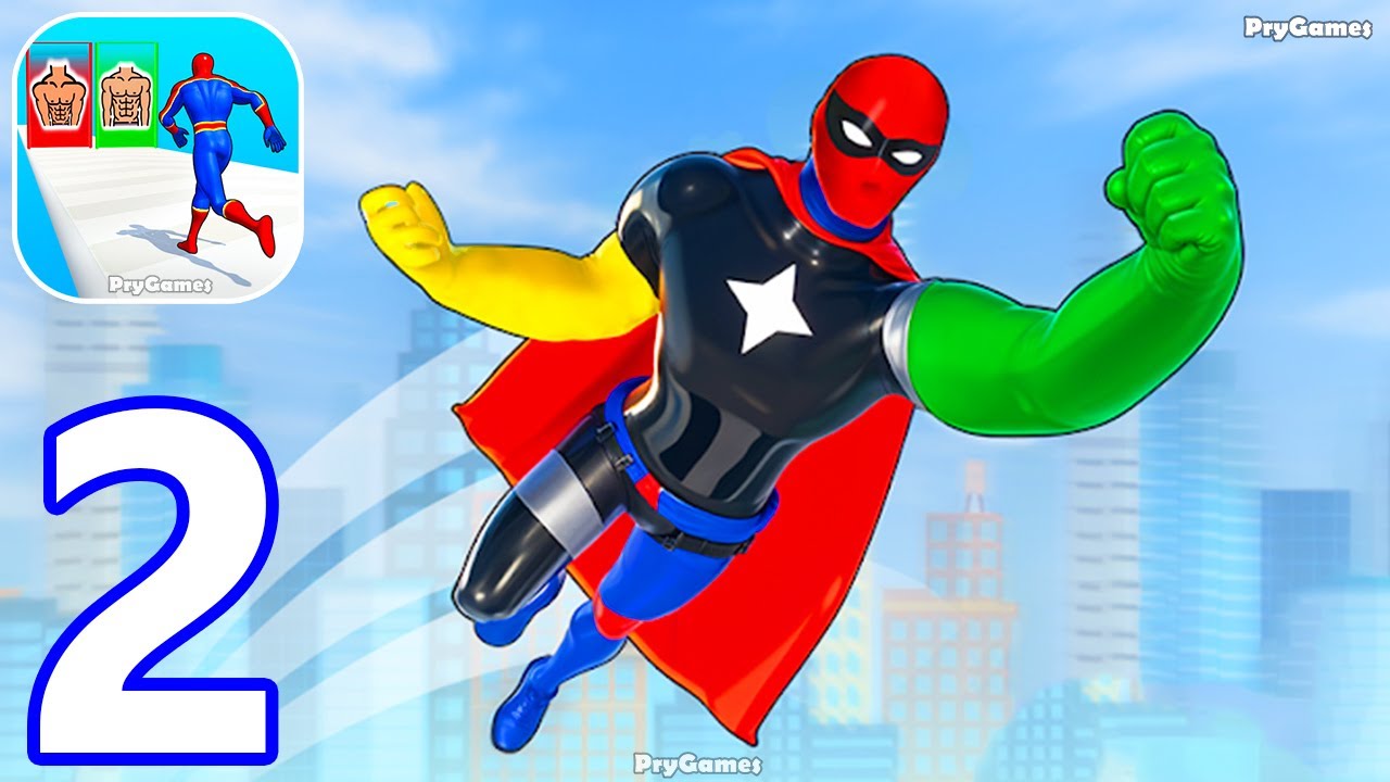 Build a Superhero Games - Gameplay Walkthrough Part 2 Superhero Run ...