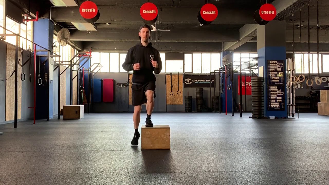 Elevated foot pull - YouTube