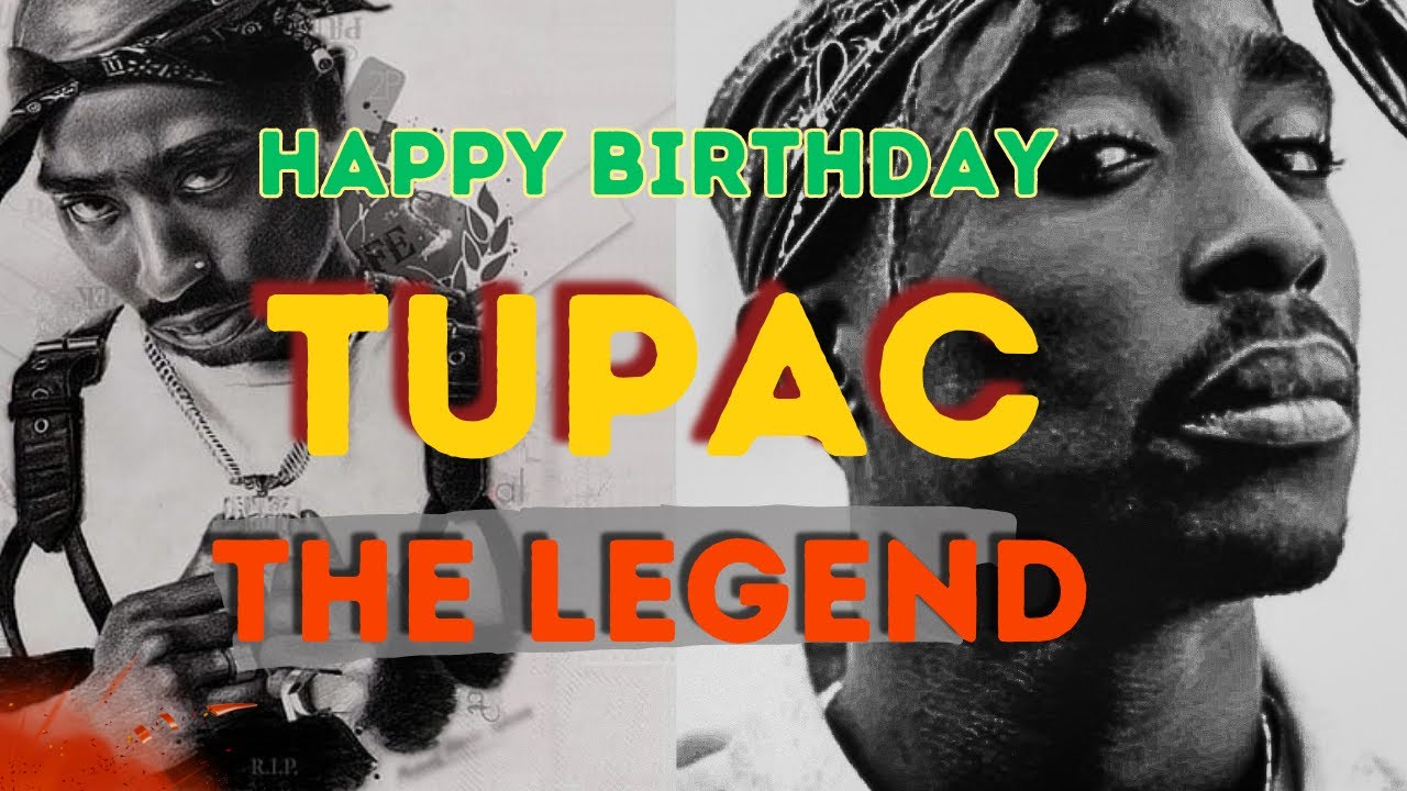 Tupac Shakur Life Story. Birthday tribute to Tupac Shakur. Happy ...