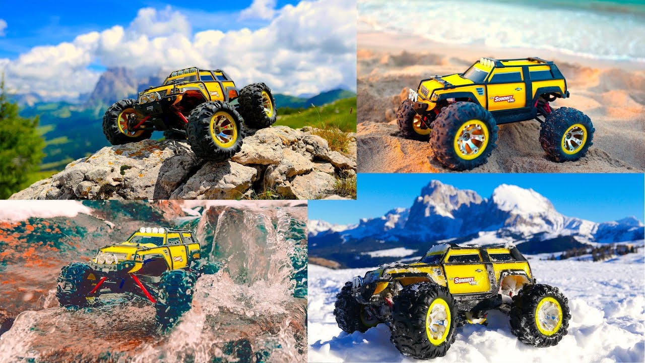 Best Of Traxxas 1/16 Summit VXL - YouTube