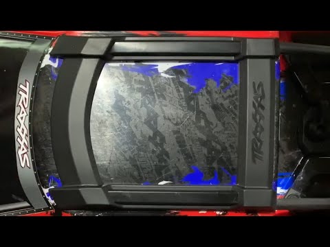 Traxxas XMAXX roof skid plate install - YouTube