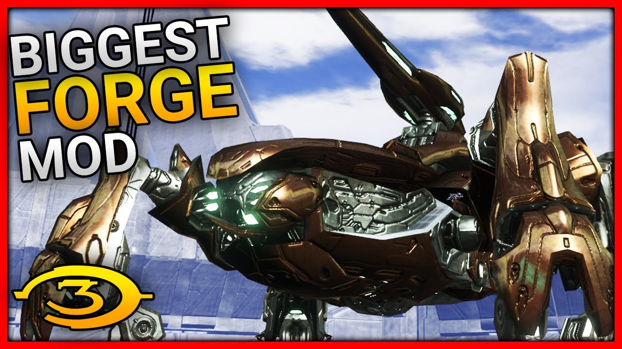 MAKING THE BIGGEST FORGE MOD EVER (again) - Halo 3 Mods #178 - YouTube