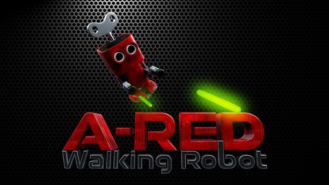 A-RED Walking Robot Trailer - YouTube
