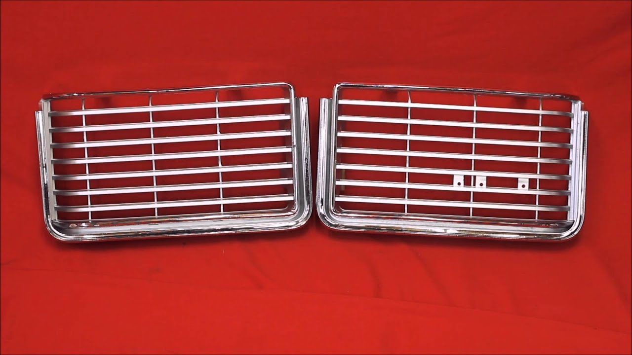 1971 Cutlass Grilles - YouTube