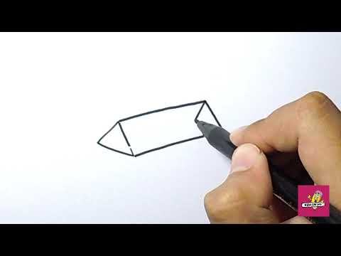 How to Draw Triangular Prism