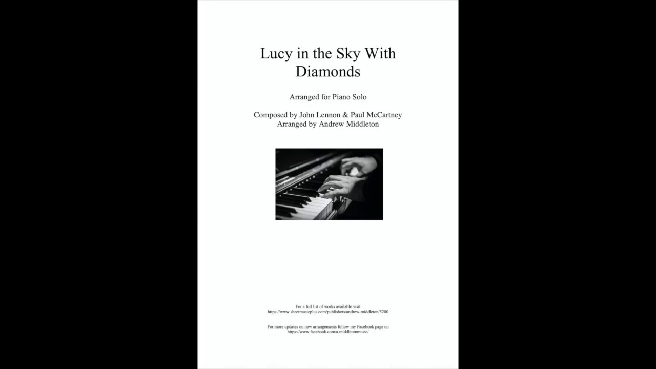 Lucy in the Sky With Diamonds cover for Solo Piano - YouTube