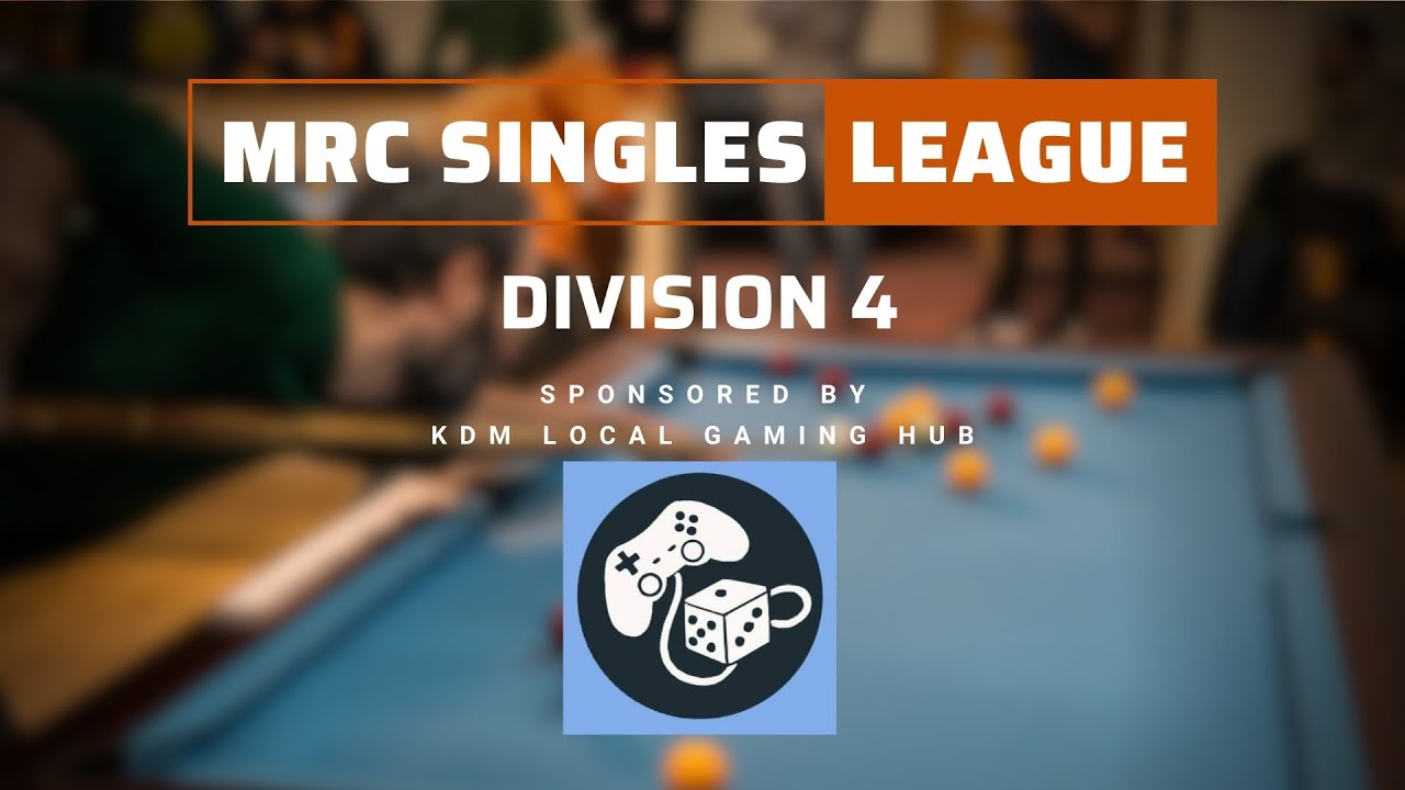 Shain Lewis vs Callum Thomas - MRC Singles League Division 4 - YouTube