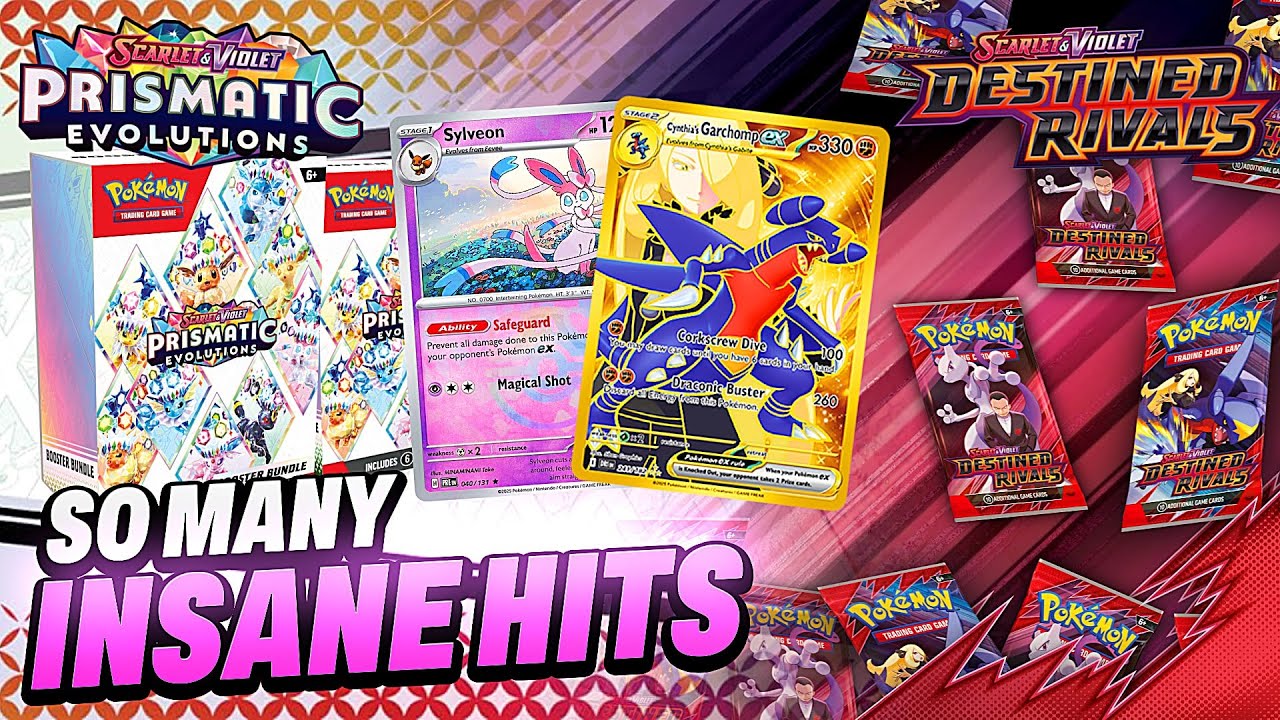 We Had An INSANE Hit Rate On Prismatic Evolutions And Destined Rivals ...