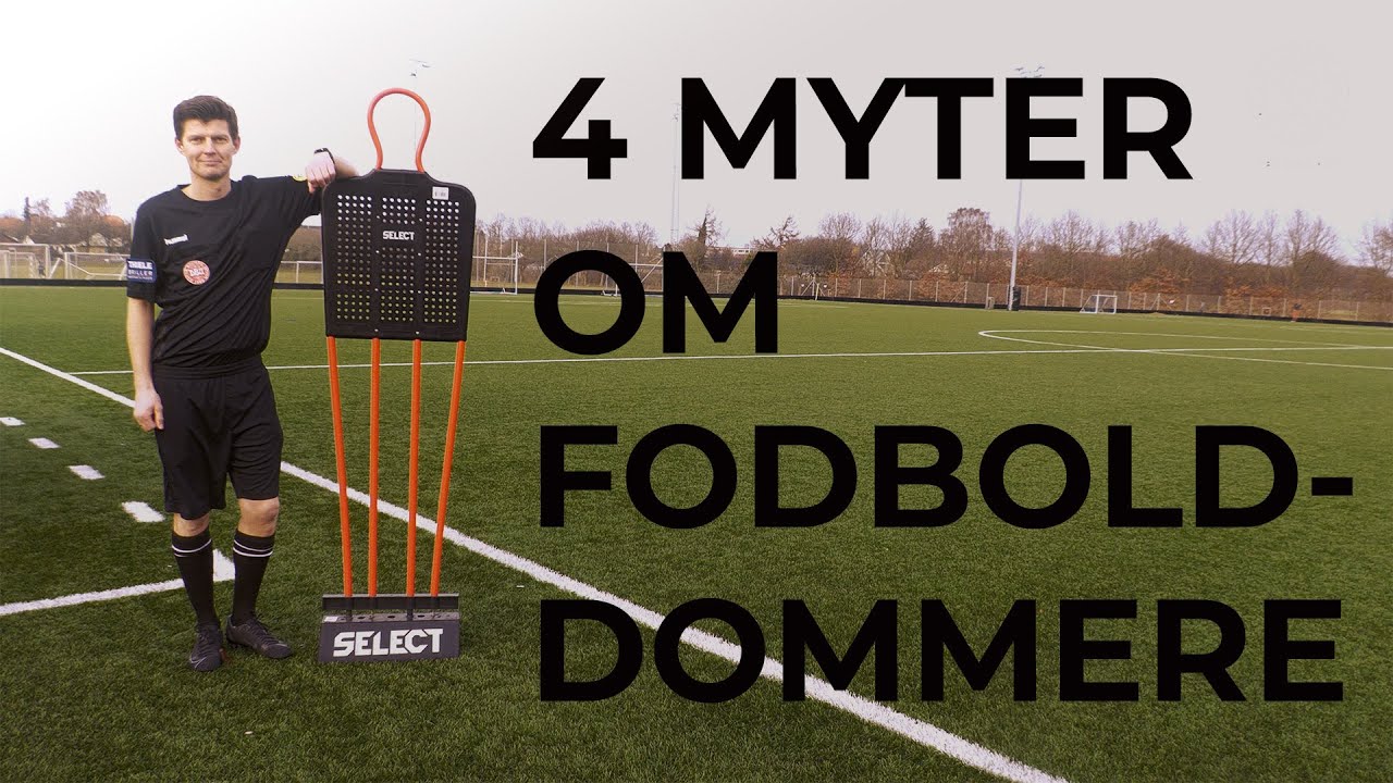 4 myter om fodbolddommere - YouTube